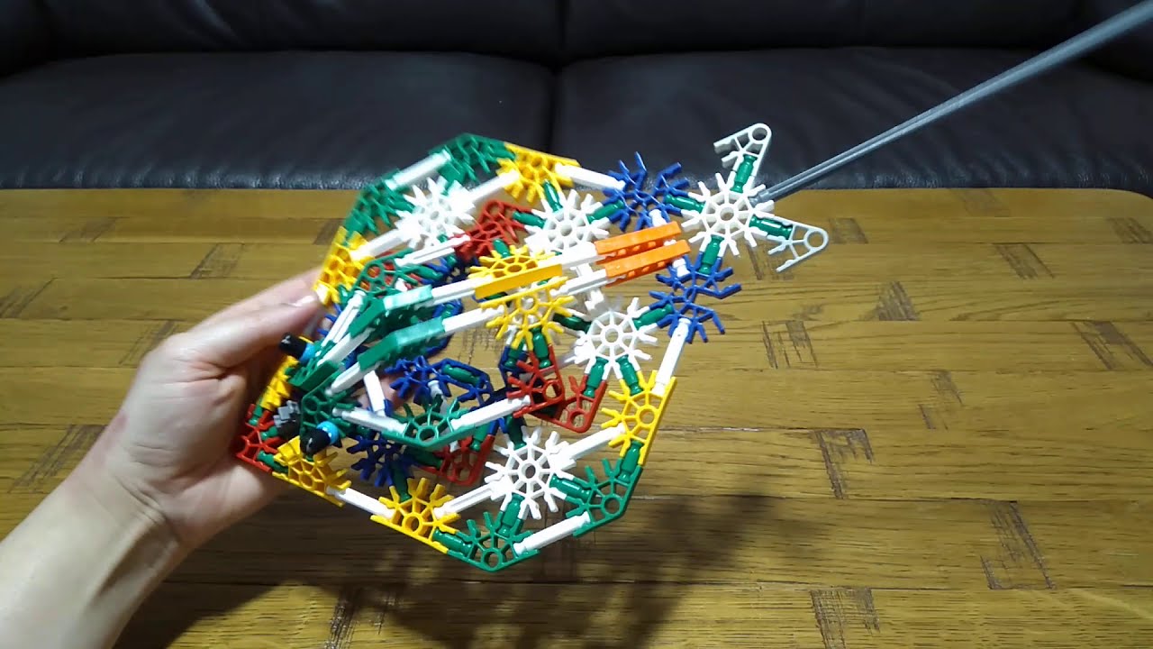 Making a large and nice K'nex Stingray fish - YouTube