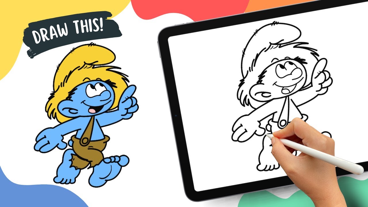 Natural Smurfling | The Smurfs Cartoon Drawing - YouTube