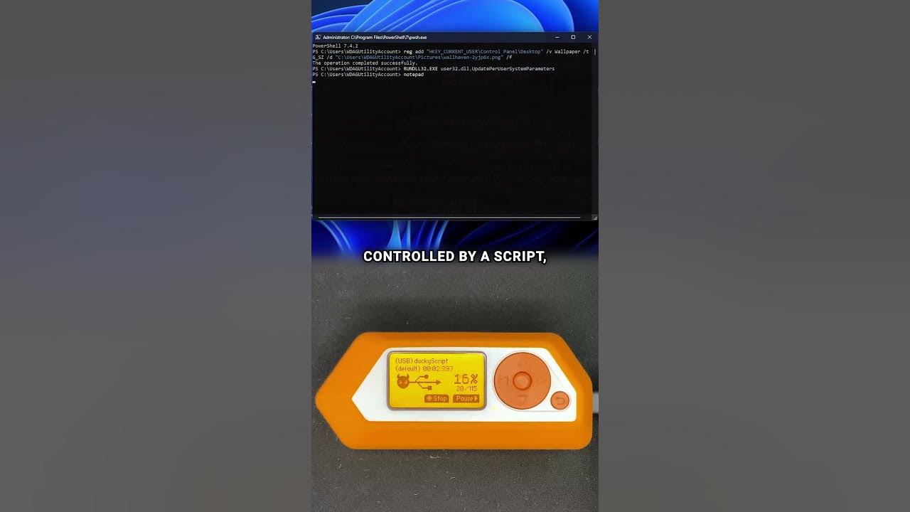 BadUSB attack with Flipper Zero! - YouTube