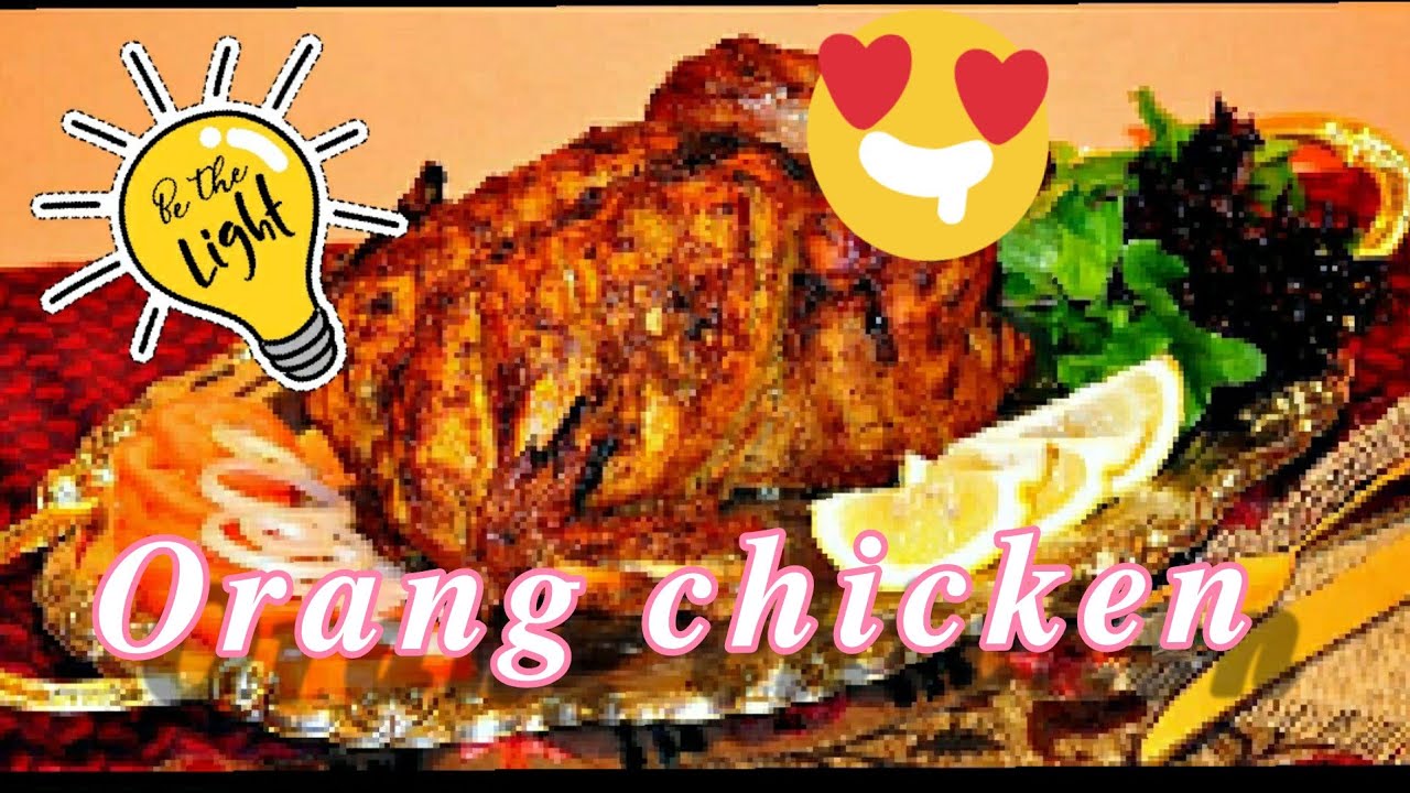 HOW TO MAKE ORANGE CHICKEN BARBECUE - YouTube