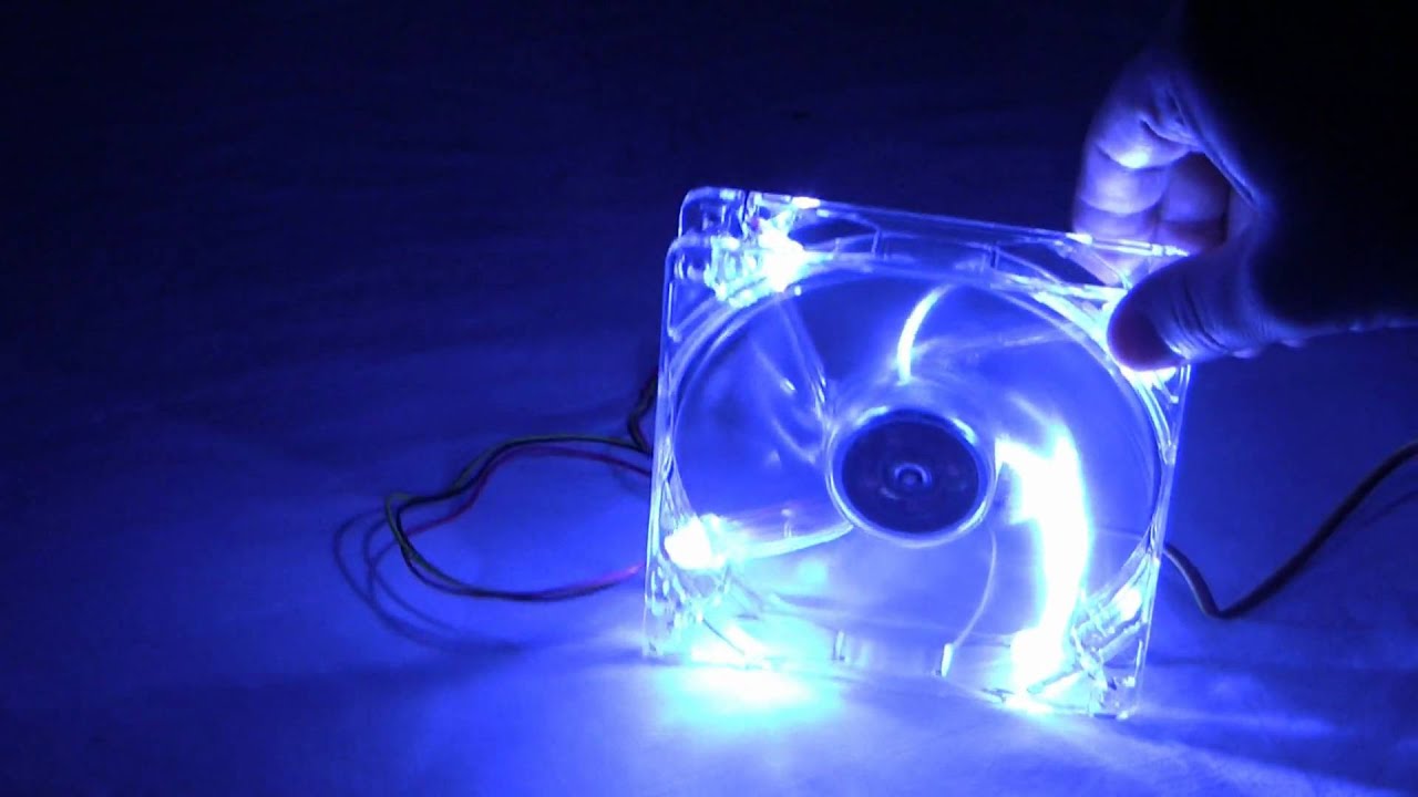 Product Video 9: Nexus 120mm Silent Case Fan White LEDs Model D12SL ...
