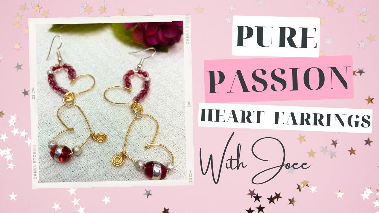CURATED BEAD BOX: Heart Beaded Earrings & BONUS PROJECT! - YouTube