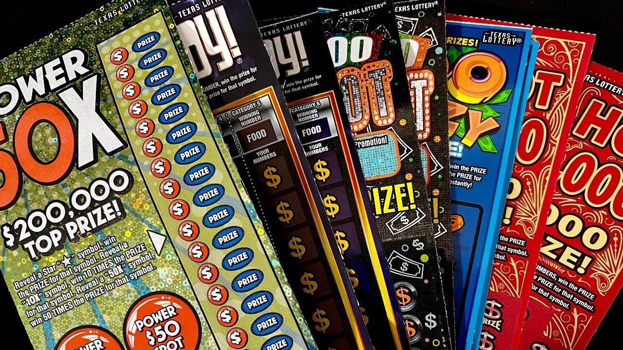 POWER 50X, JEOPARDY, JACKPOT, $500 FRENZY, $100,000 RED HOT TEXAS ...