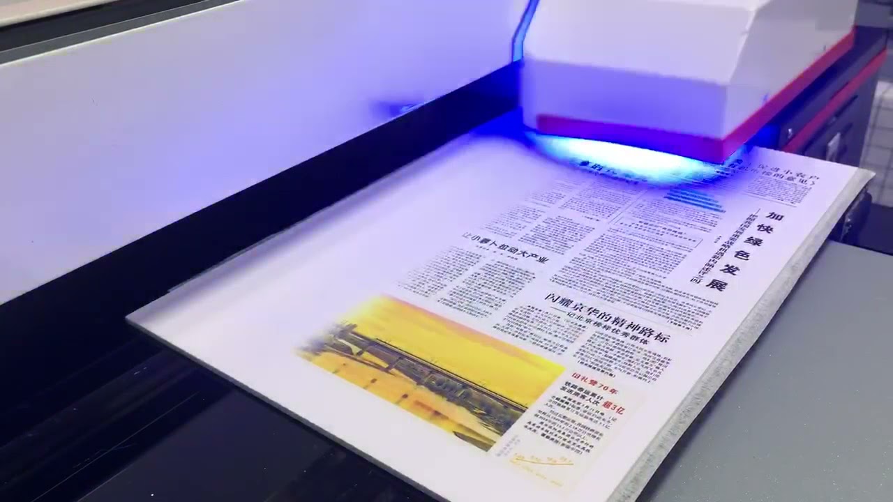 A2 A3 A4 UV printer on PVC paper acrylic board with high resolution ...