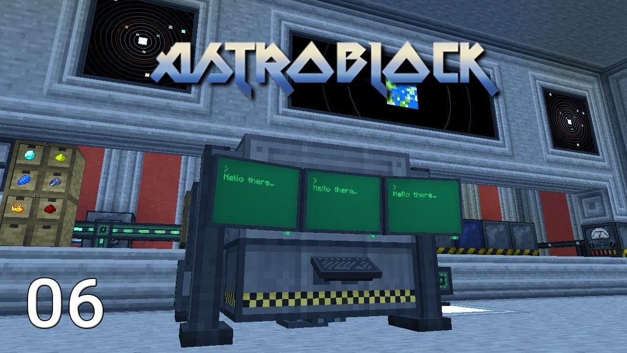 AstroBlock Simple Storage and Digital Miner - YouTube