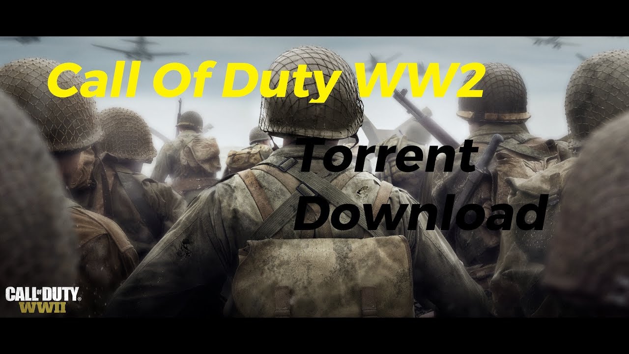 How to download call of duty ww2 full torrent - YouTube