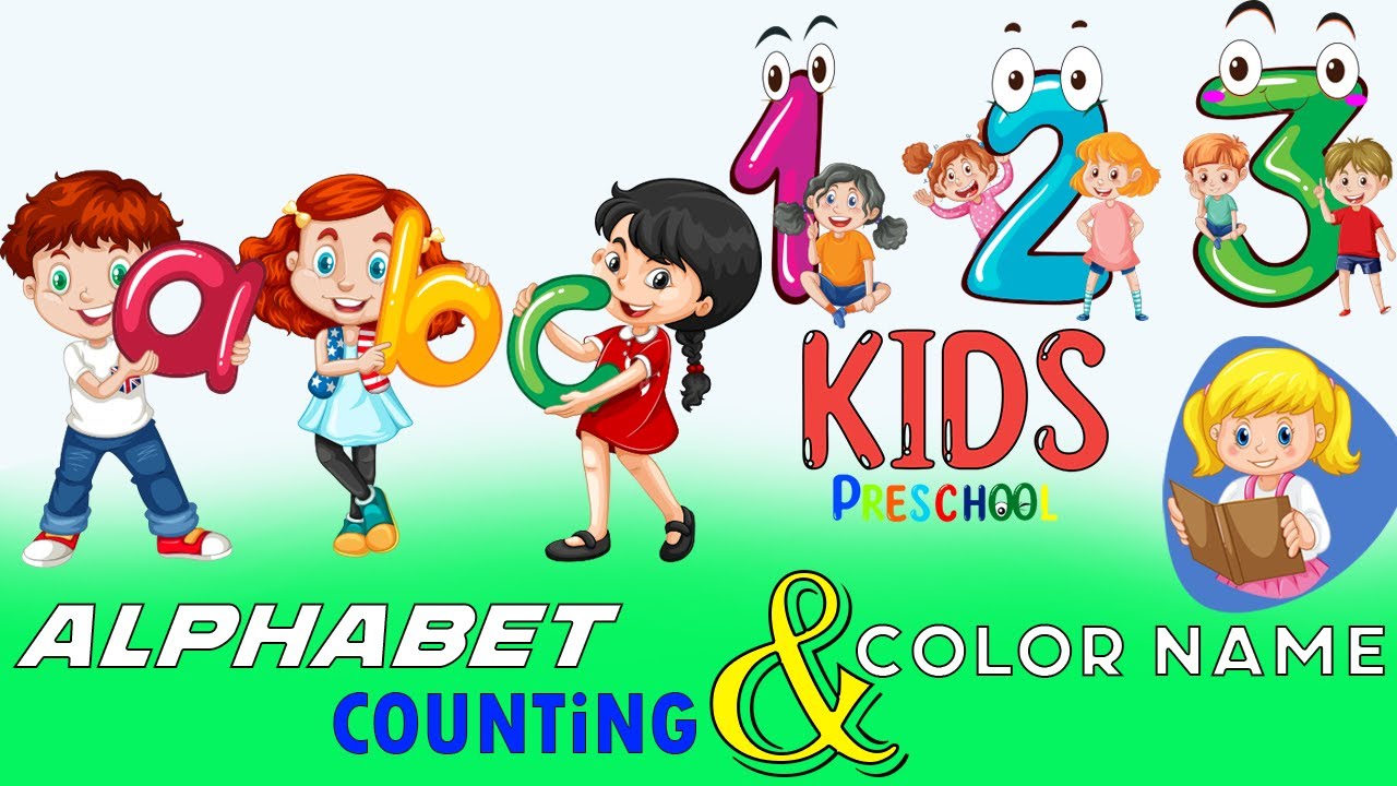 Phonics Song for Toddlers - 1 To 10 Counting - Colors Name - ABC Song ...