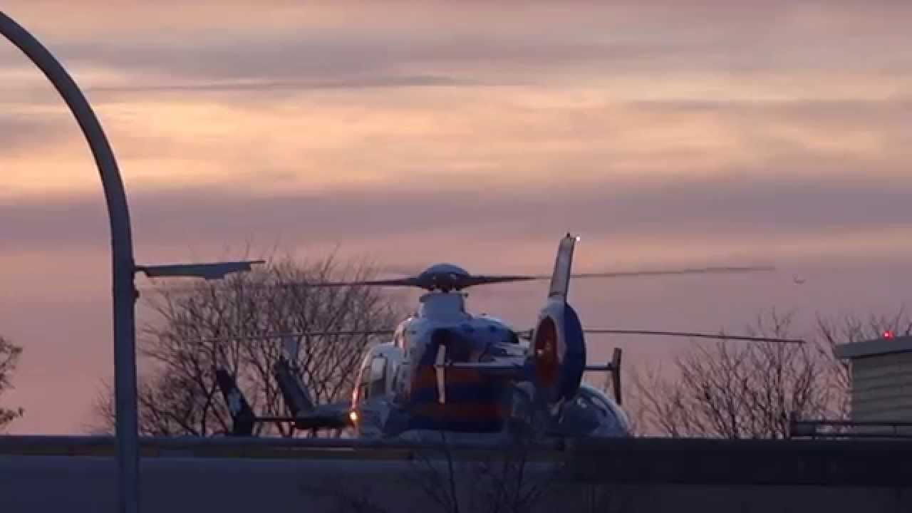 STAT MedEvac 17/LIFESTAR N831ME Landing At Allegheny General Hospital ...