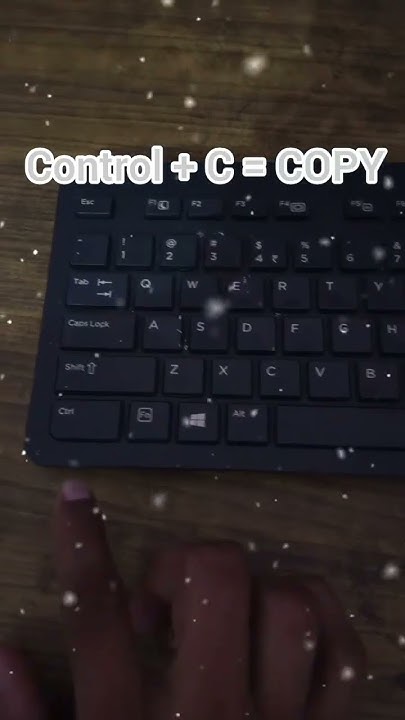 Control + C = Copy #computer #computerscience #computers #computerknowledge - YouTube