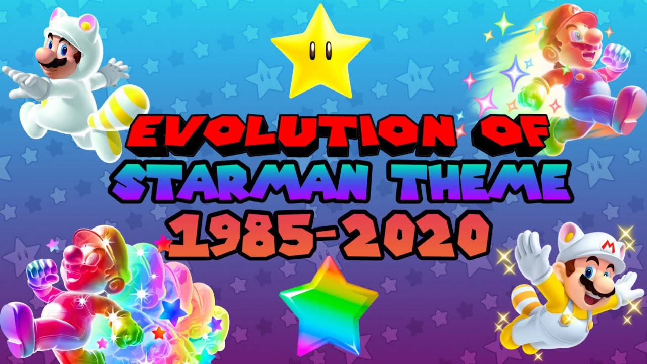 𝗘𝘃𝗼𝗹𝘂𝘁𝗶𝗼𝗻 𝗼𝗳 𝗠𝗮𝗿𝗶𝗼 𝗦𝘁𝗮𝗿𝗺𝗮𝗻 𝗧𝗵𝗲𝗺𝗲𝘀: 1985 – 2020 - YouTube