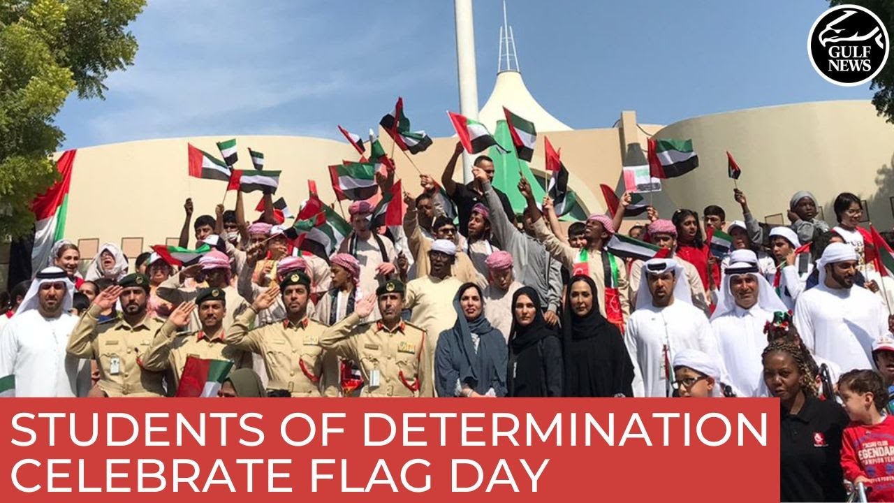 Students of Determination display patriotism with Dubai Police ahead of ...