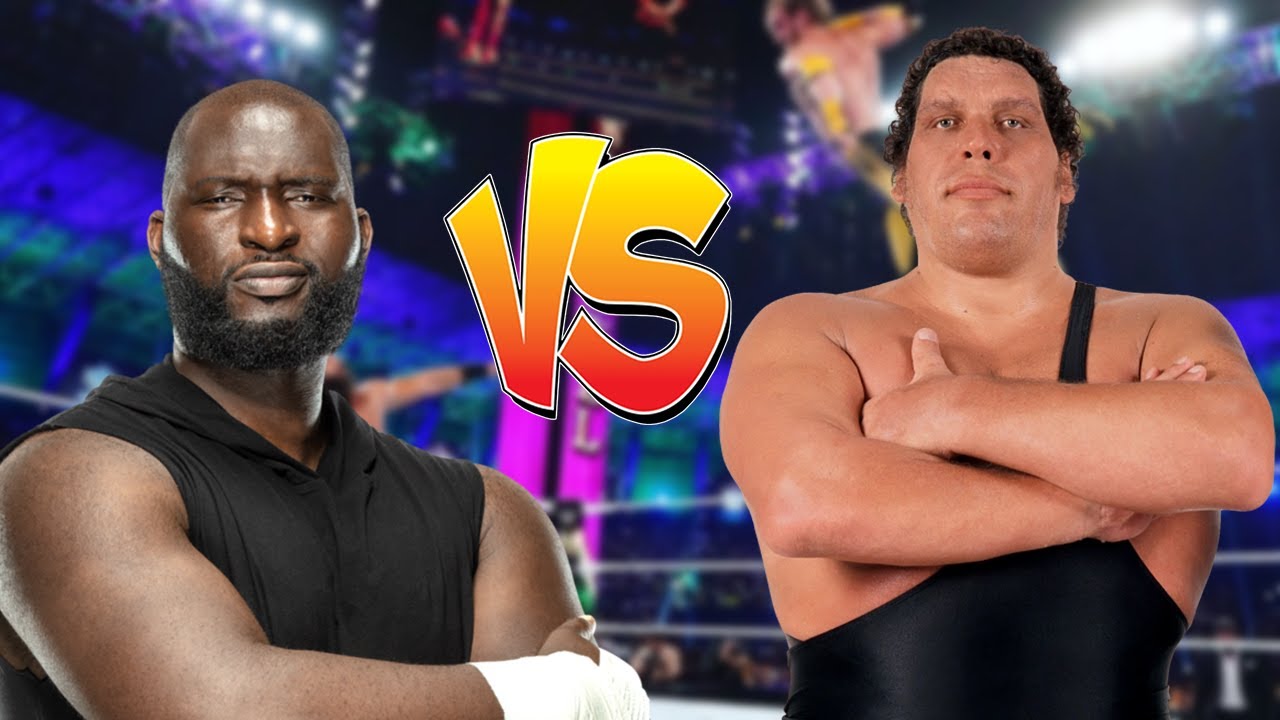 Omos Vs André the Giant 🔥 Who Emerges Victorious? OMG!! #wwe #smackdown ...