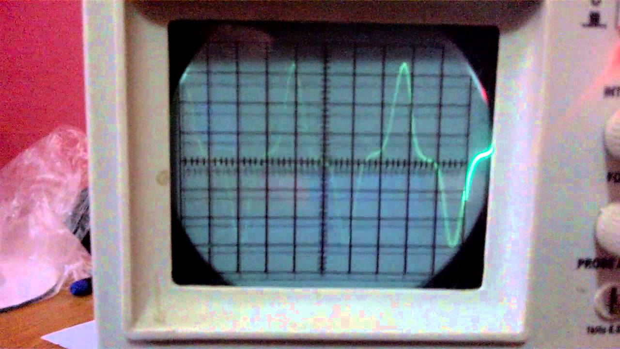 Test forma de unda curent - YouTube