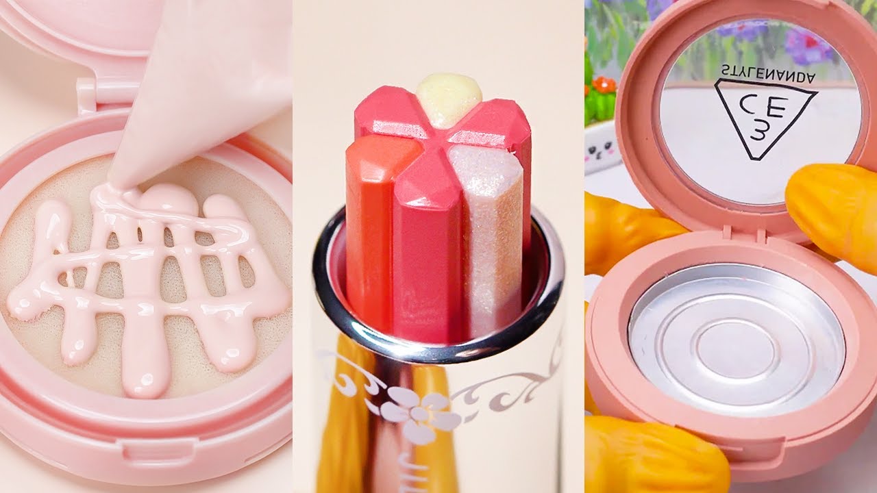 Satisfying Makeup Repair ASMR💄Easy Steps to Recycle Old Makeup and ...