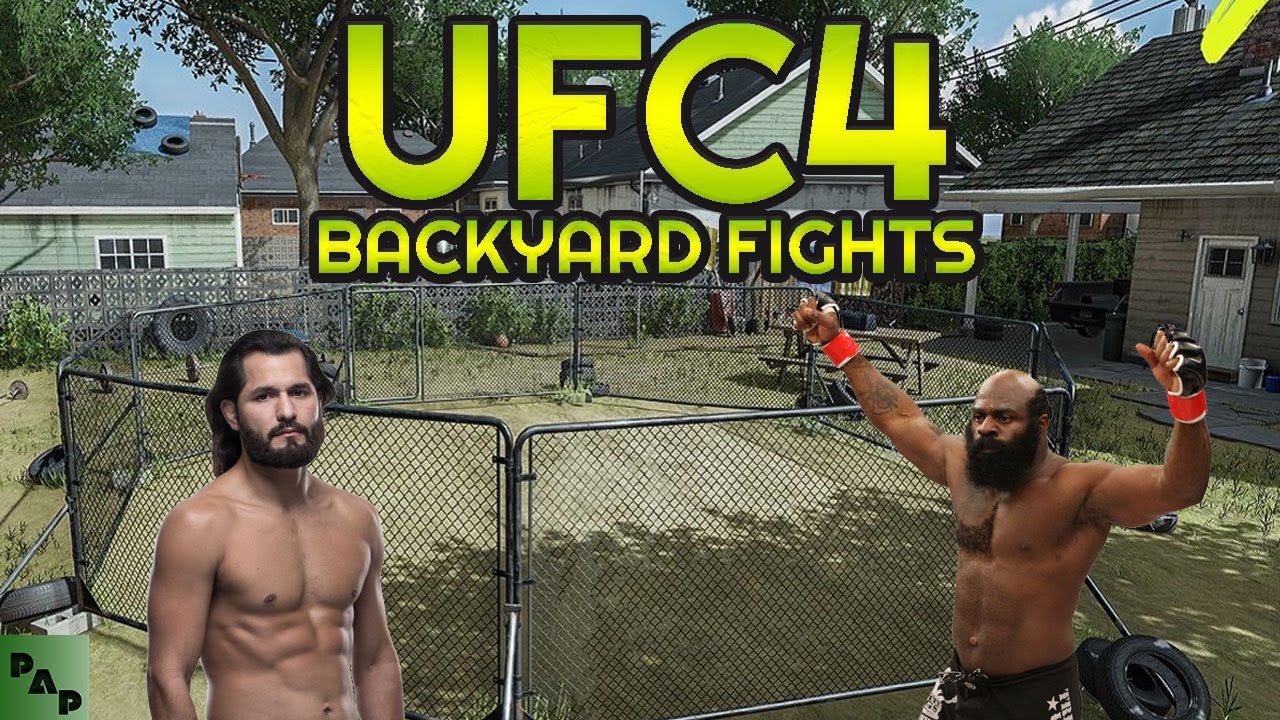 BACKYARD SCRAPPING - UFC4 Backyard Venue First Look - YouTube
