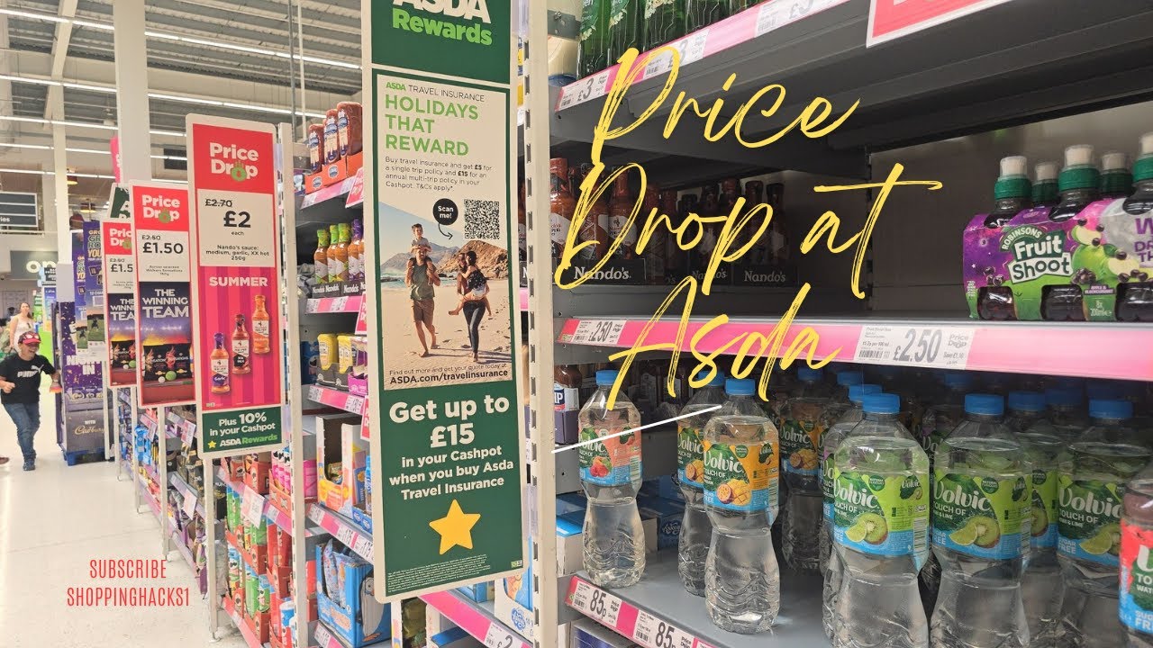New Prices Drop at Asda August 2024 | Shopping hacks - YouTube