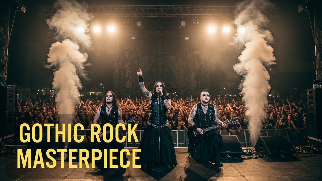 Gothic Rock Masterpiece | Dark Powerful Epic Rock Music for a Haunting ...