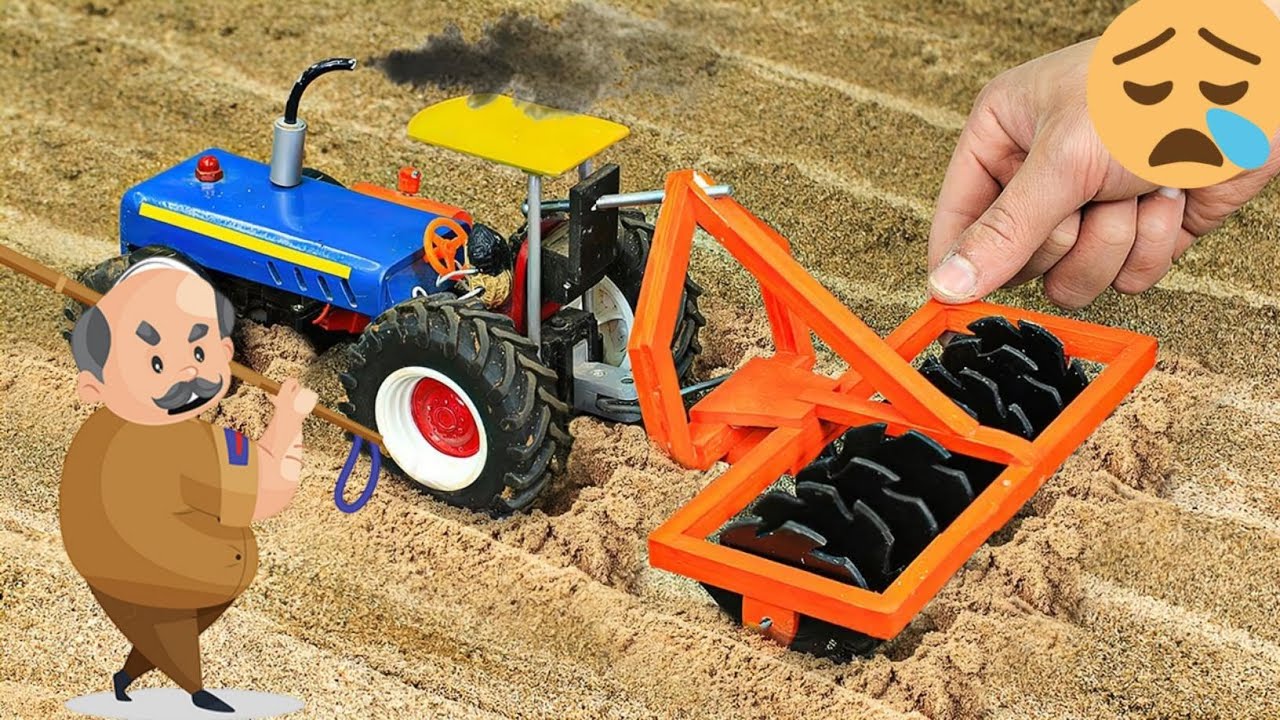 Diy Mini Tractor Making Agriculture For child Farming - YouTube