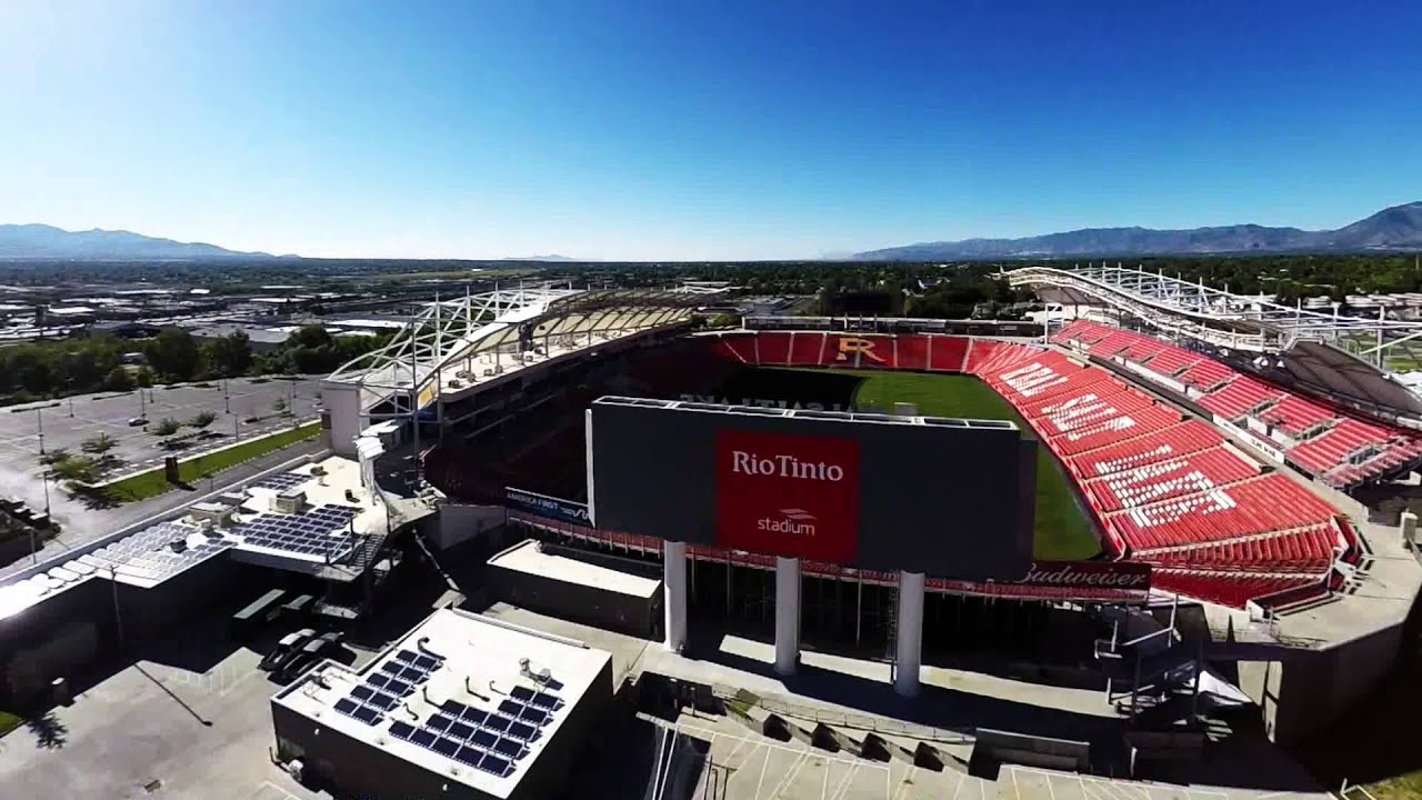 Rio Tinto Stadium - Auric Solar - YouTube