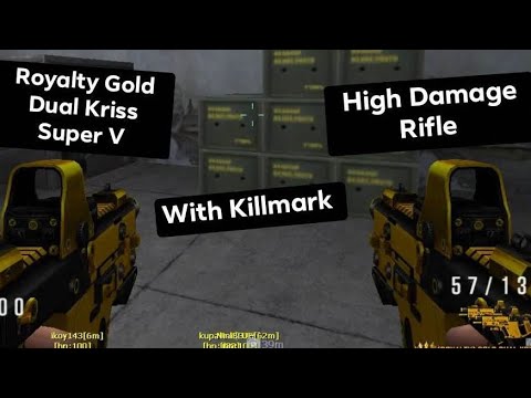 Bull SF "Team Mode Gameplay" [ Royalty ] Gold Dual Kriss Super V ( High ...