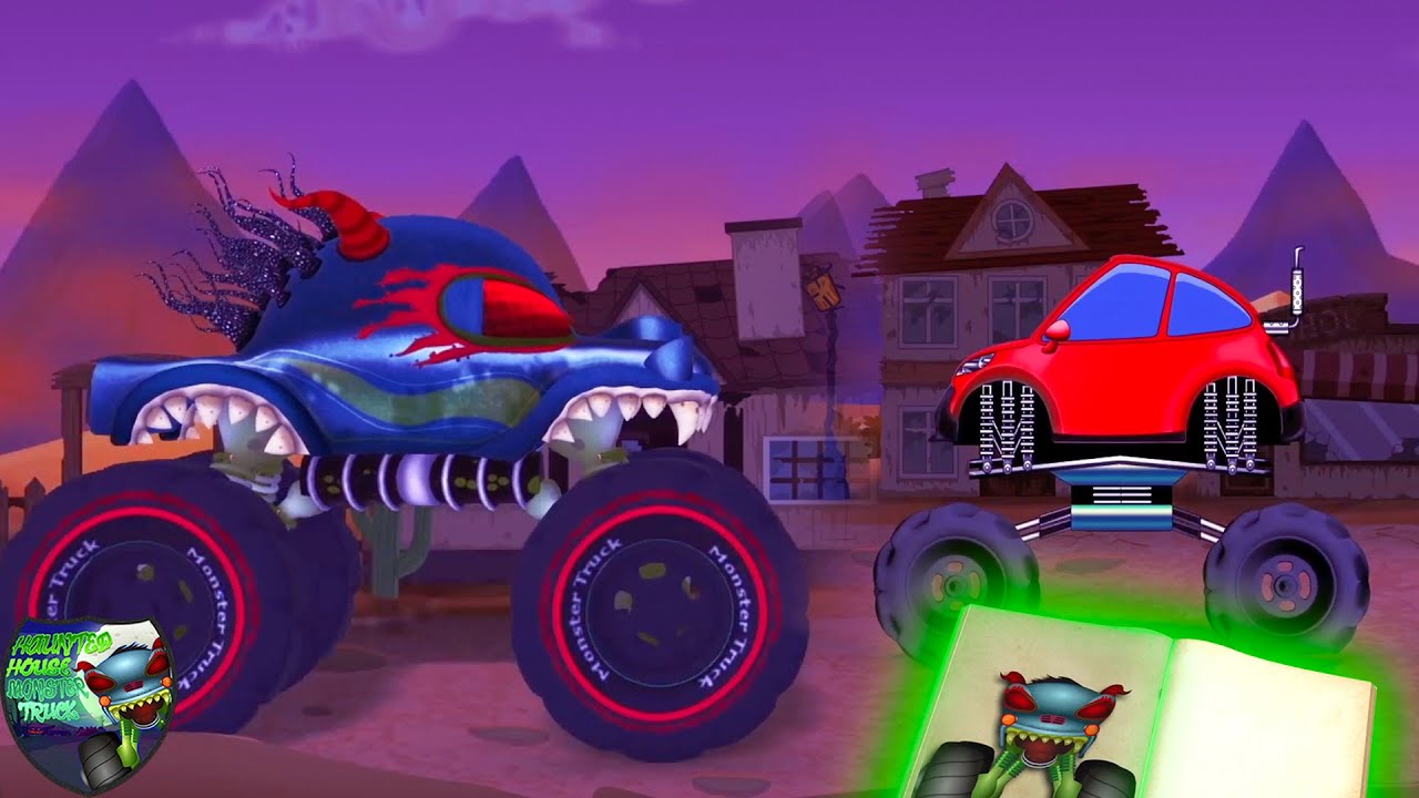Tales Of Halloween + More Spooky Car Cartoon Show for Kids - YouTube