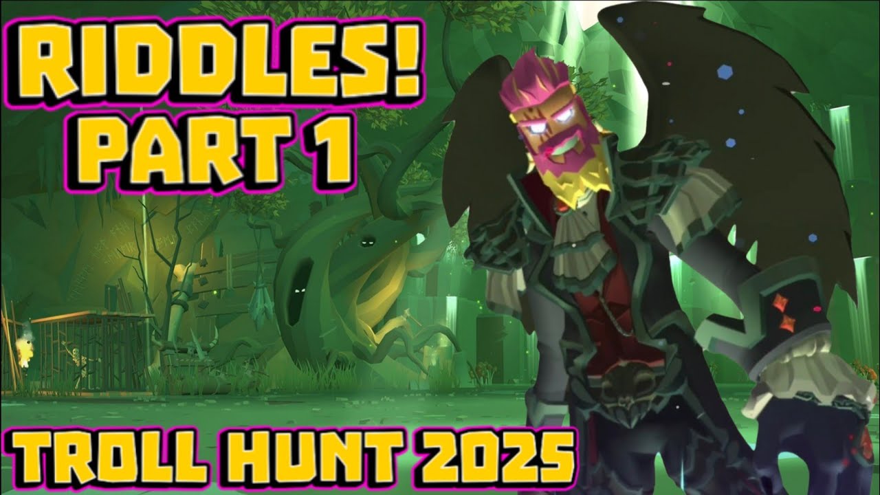 Riddles part 1: Troll Hunt 2025 - YouTube