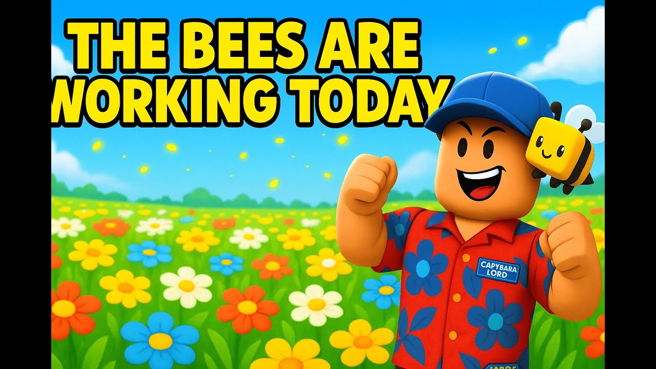 The bees are working today In Bee Swarm Simulator | Roblox! - YouTube