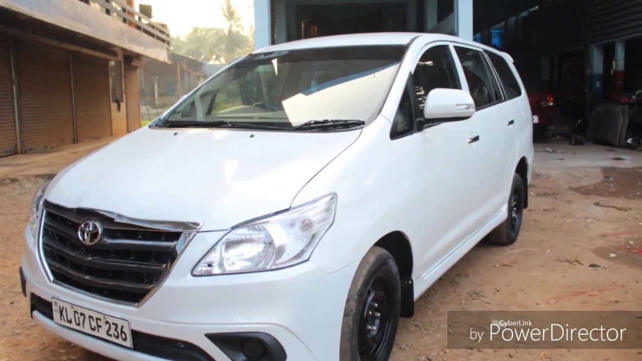 INNOVA TYPE 4 CONVERSION WORK CAR GARAGE WORK @CJJVlogs - YouTube