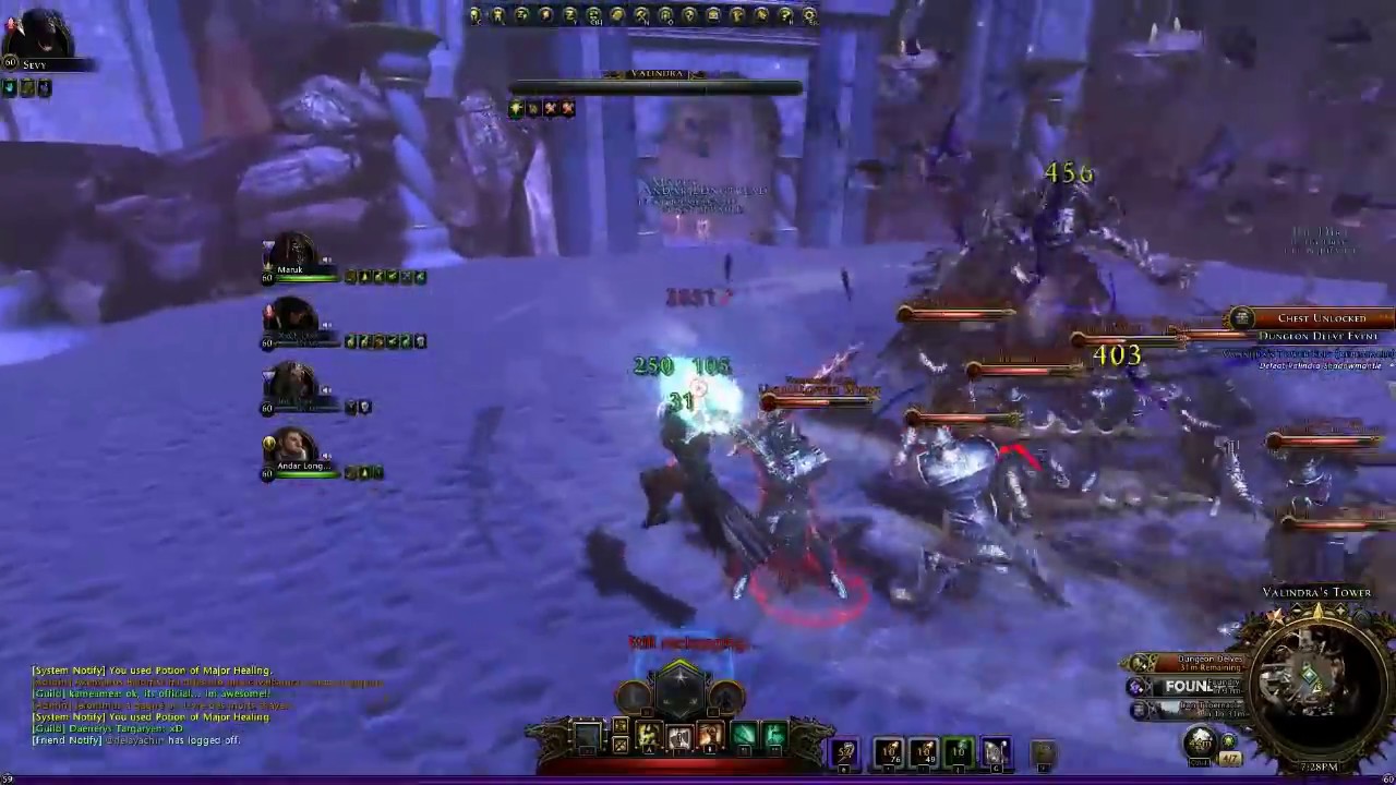 Neverwinter Valindra Tower - Last Man Standing Hardcore Boss Battle ...