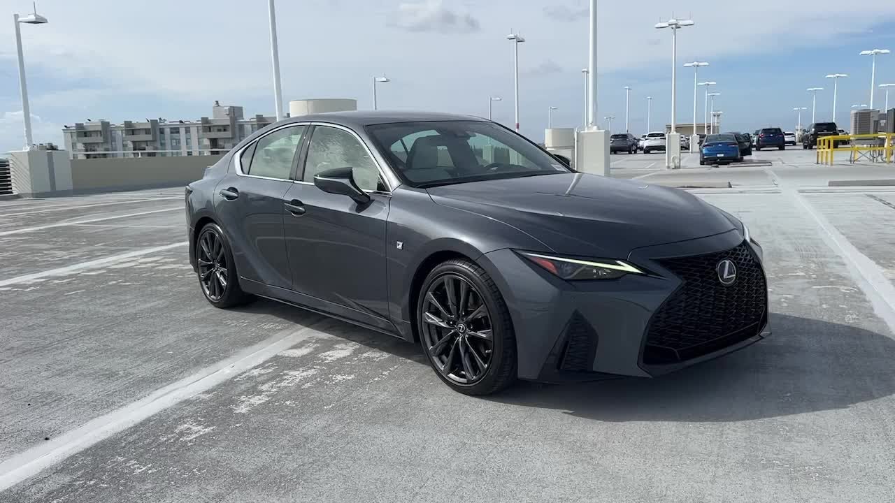 2021 Lexus IS 350 F SPORT FL North Miami, Fort Lauderdale, Hollywood ...