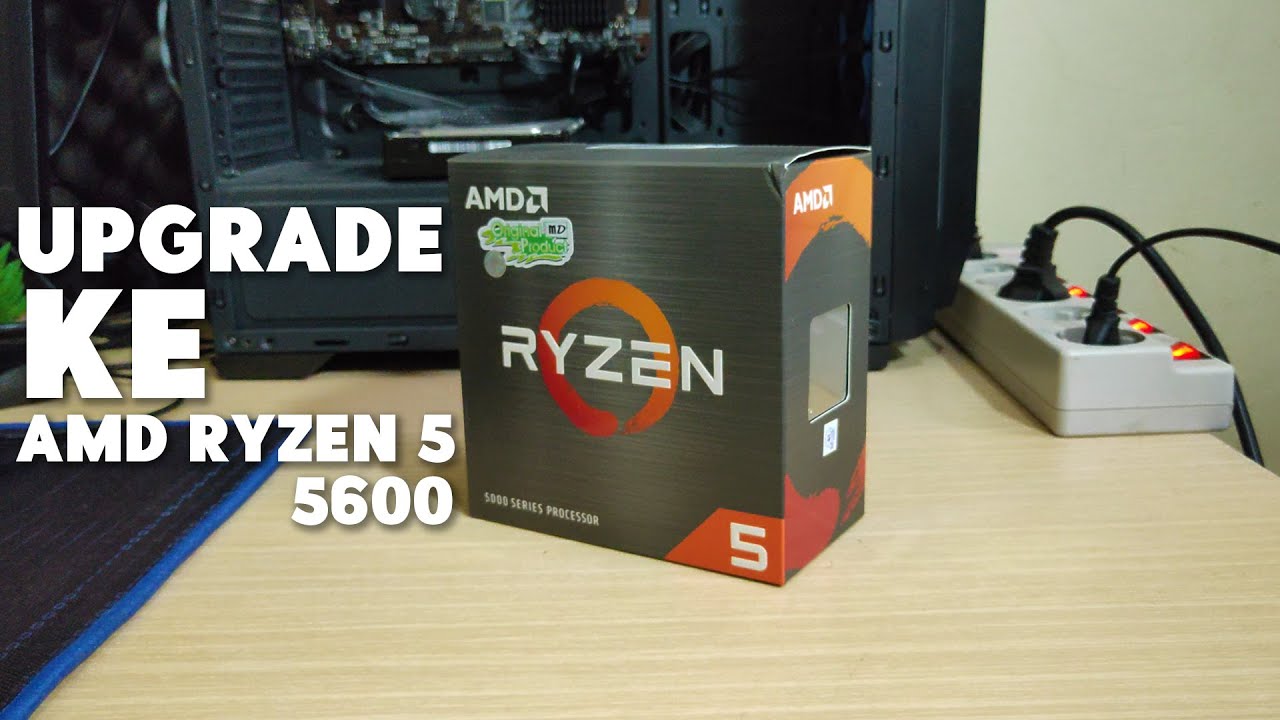 Unboxing AMD Ryzen 5 5600 - Tidak Jauh Beda Dari Ryzen 5 5600X ? - YouTube