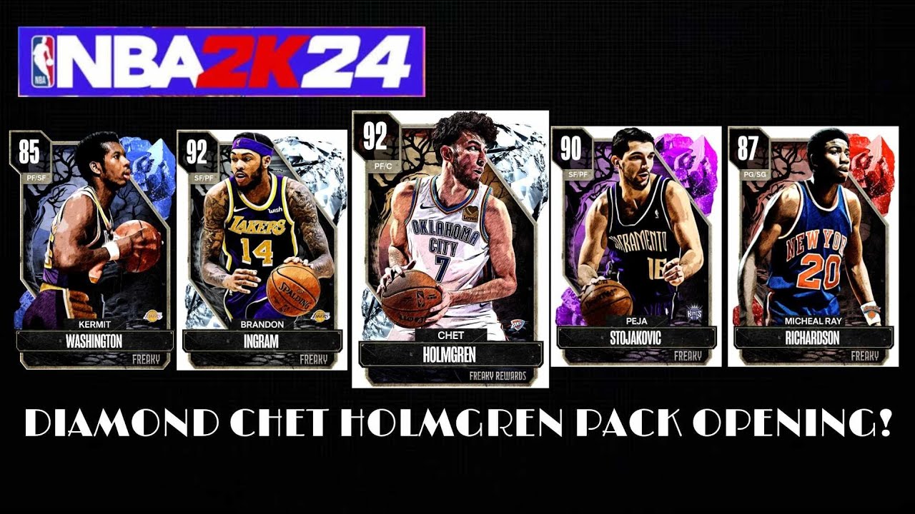 DIAMOND CHET HOLMGREN *FREAKY* PACK OPENING! LAST PIECE FOR FREAKY ...