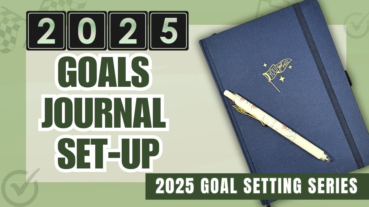 2025 Goal Setting Series Pt. 1: Goals Journal Setup | Planmas Day 1 ...