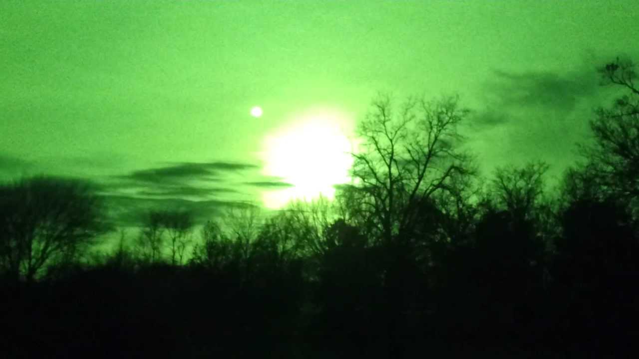The SUN over East Texas on 12/22/2012 at 3:33PM - YouTube