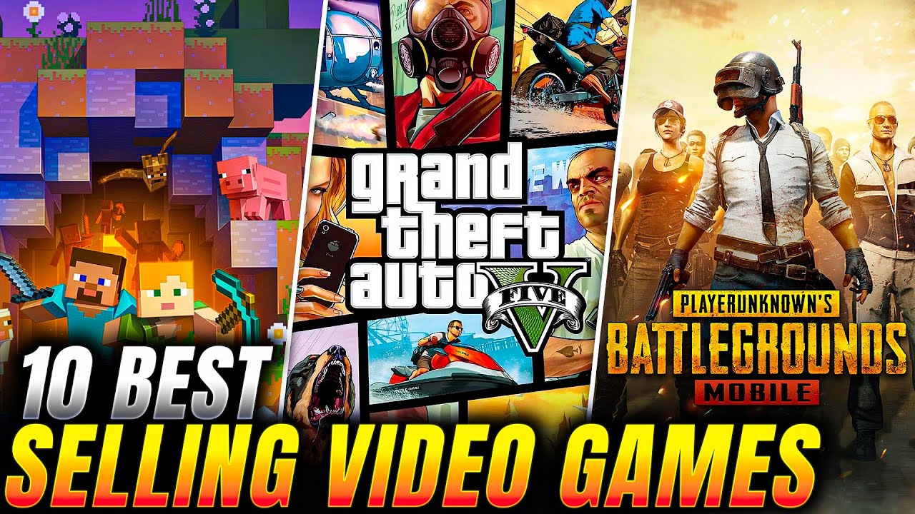 TOP 10 BEST SELLING VIDEO GAMES OF ALL TIME - YouTube
