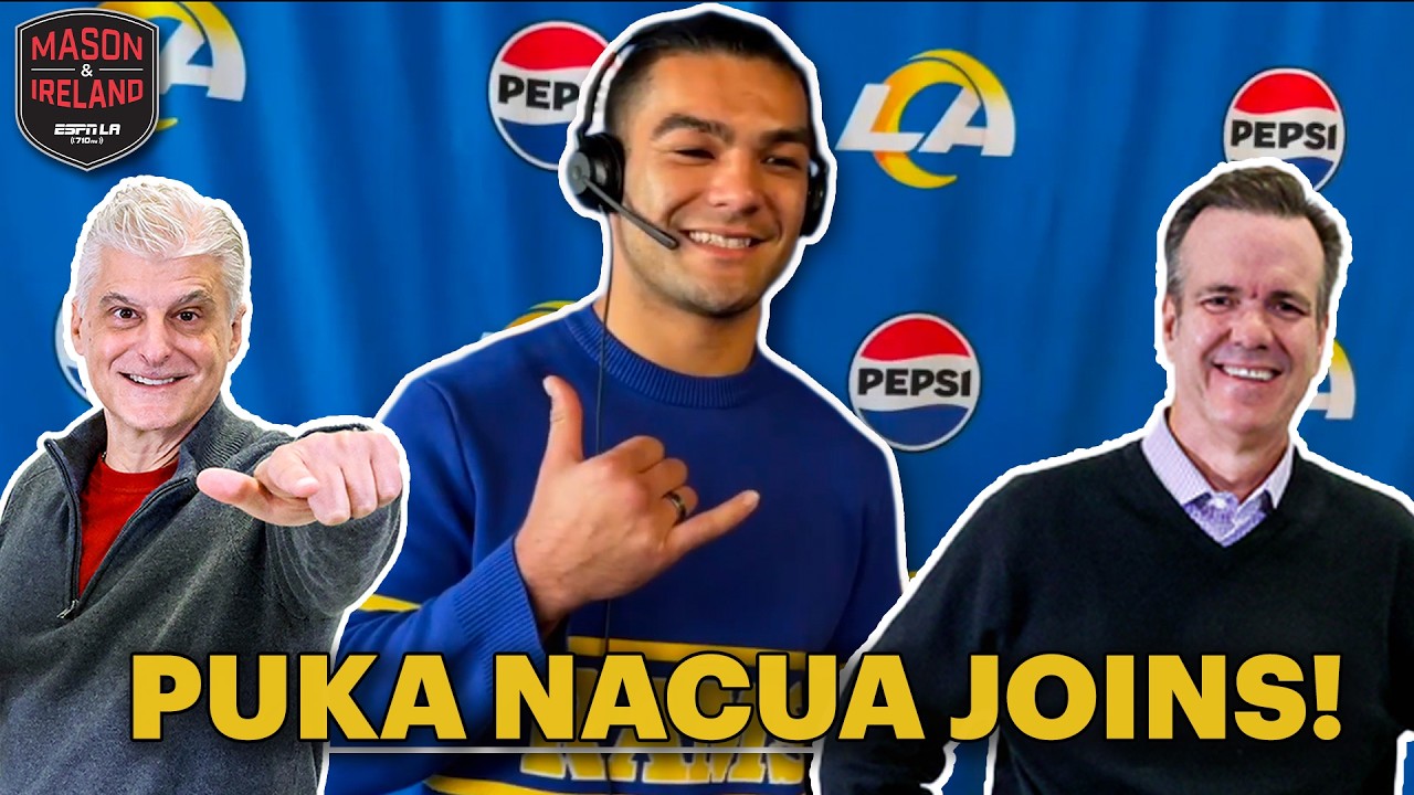 EXCLUSIVE: Puka Nacua Joins Mason & Ireland LIVE To Talk Tacos ...
