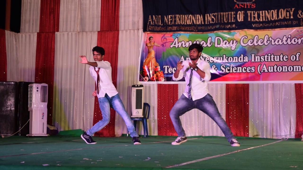 ANITS ANNUALDAY CELEBRATIONS OUTSTANDING PERFORMANCE BY EEE BOYS - YouTube
