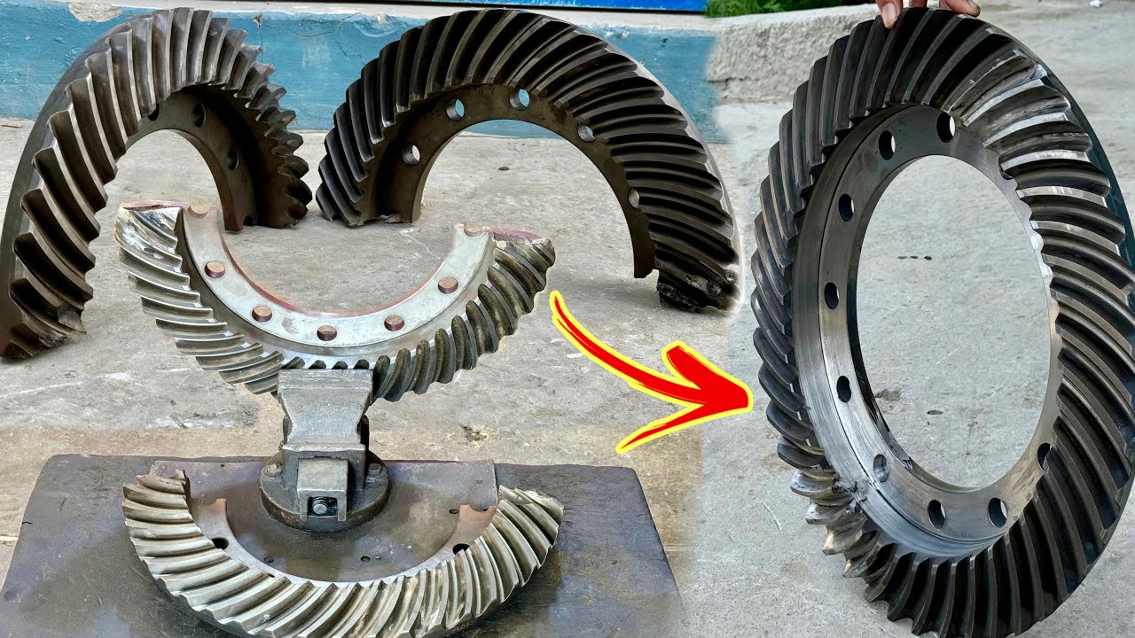 The Highly Crucial Repaired of Broken Heavy Truck Differential Gear ...