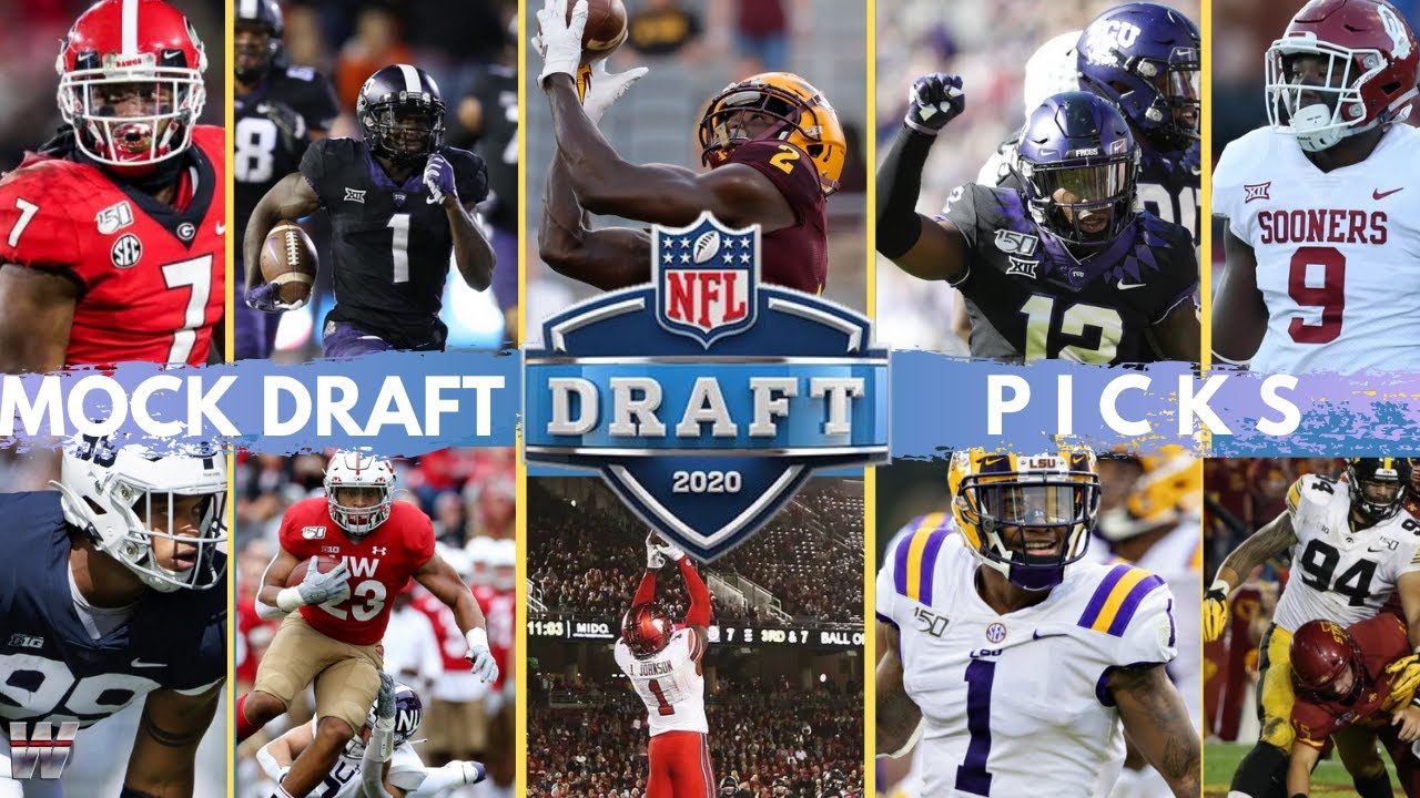 2020 NFL MOCK DRAFT PICKS 23-32 - YouTube