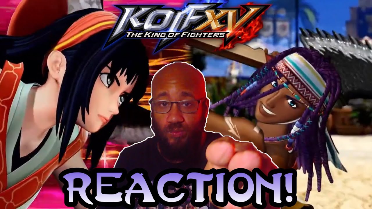 TEAM SAMSHO SAUCING! | B_Ninja Reacts! | KOF XV | TEAM SAMURAI Gameplay ...