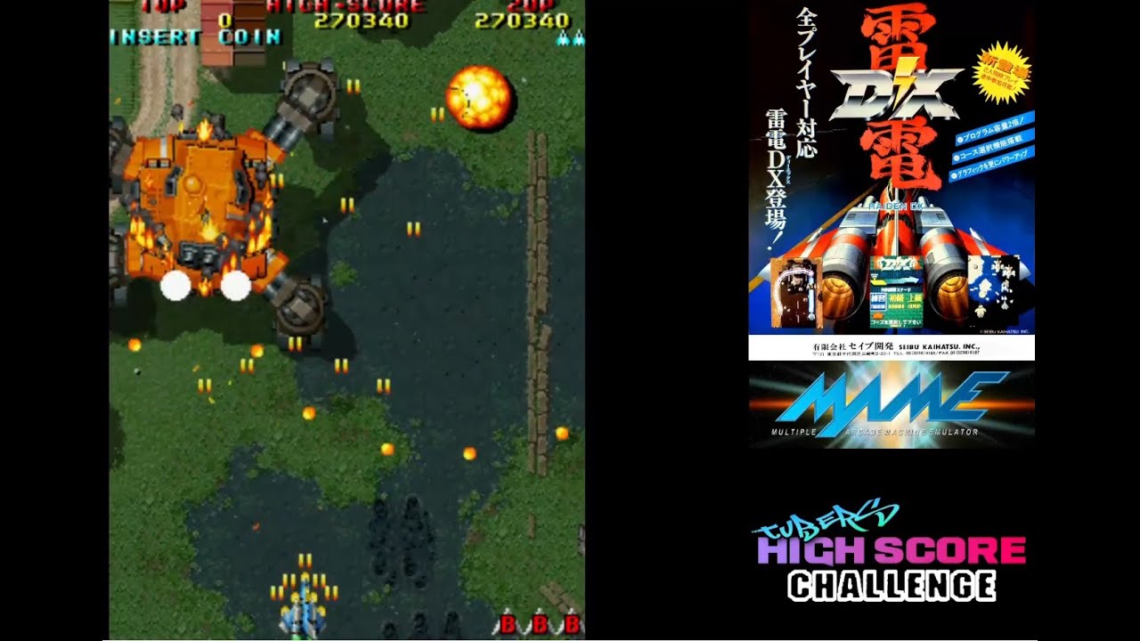 Tuber's High Score Challenge - Raiden DX - YouTube