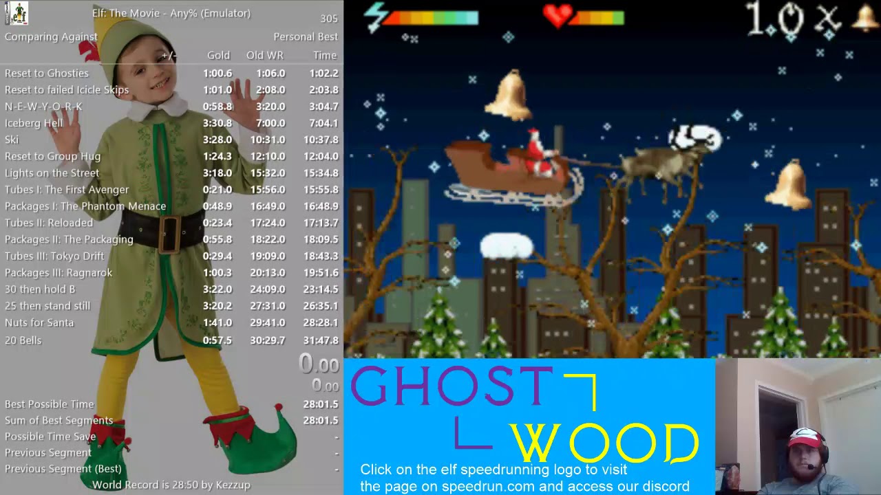 Elf: The Movie for GBA - Bells in 32 secs flat by Ghostwood - YouTube