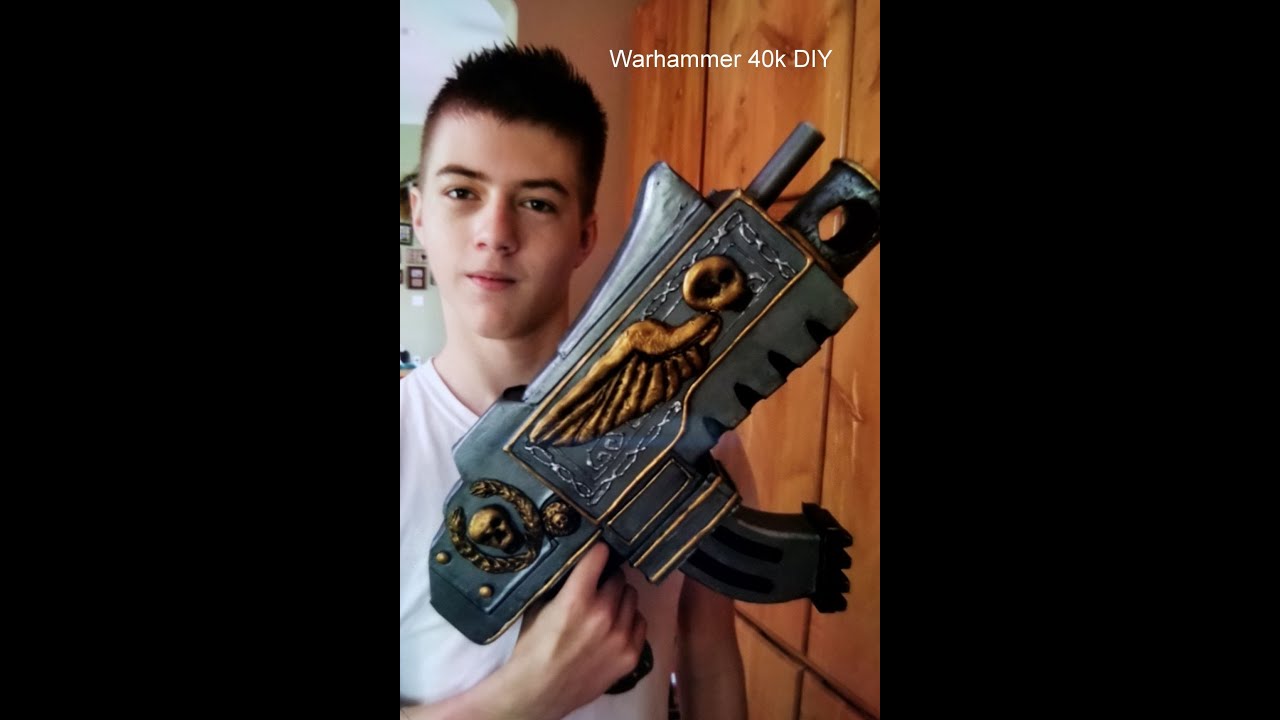 Warhammer 40k Bolter DIY - YouTube
