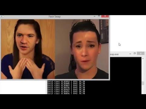 Face Swap application built with OpenCV and dlib - YouTube