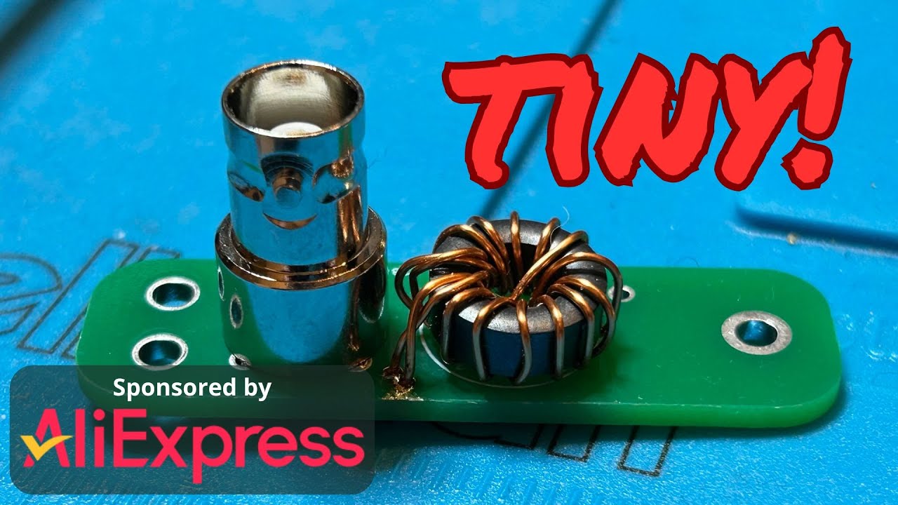 Look at this TINY EFHW KIT from AliExpress! - YouTube