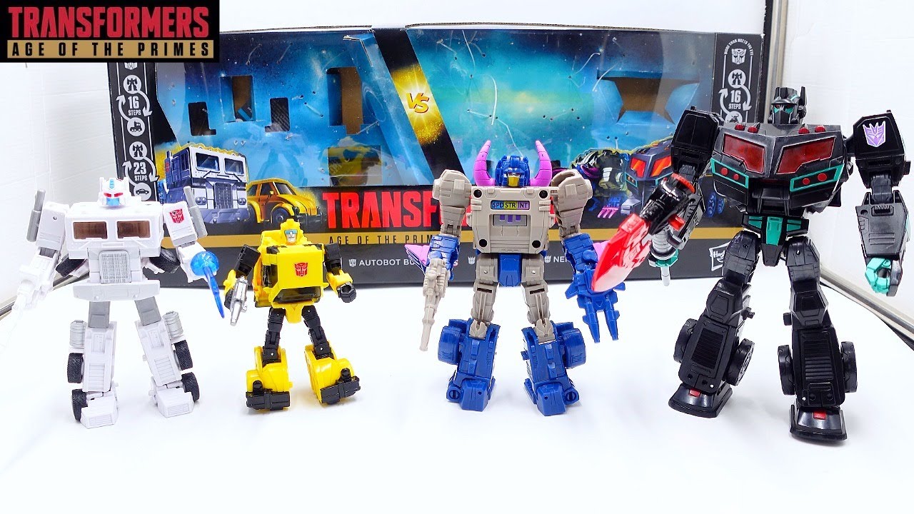 Transformers AGE OF THE PRIMES TARGET 4-PACK HORRI-BULL/ULTRA MAGNUS ...