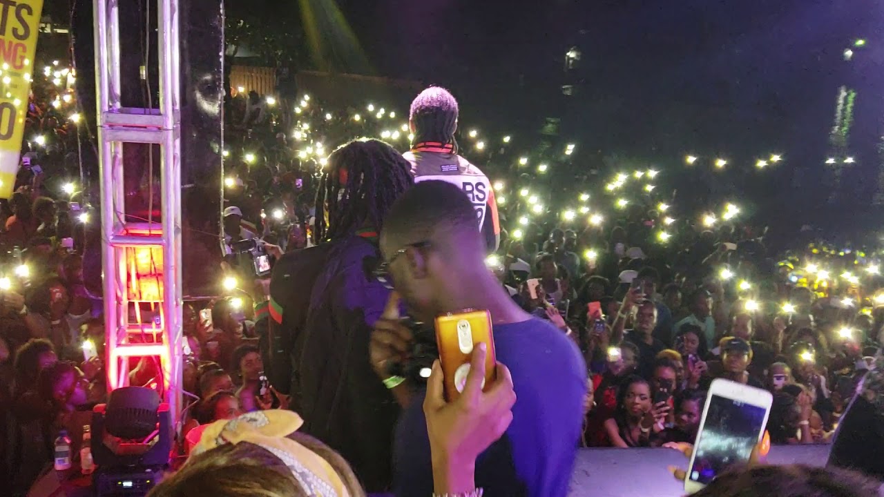 Teejay performance at Aidonia birthday party - YouTube