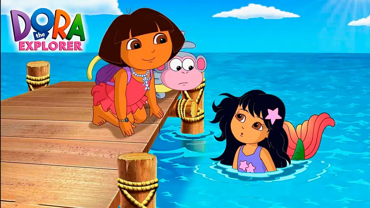 Dora the Explorer: Dora's Mermaid Adventure. Games online - YouTube