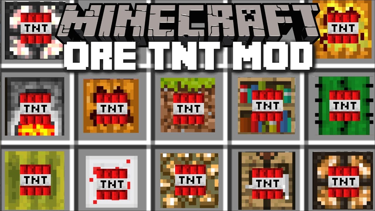 Minecraft ORE TNT MOD / FIGHT OFF EVIL VILLAGERS AND SURVIVE THE ...