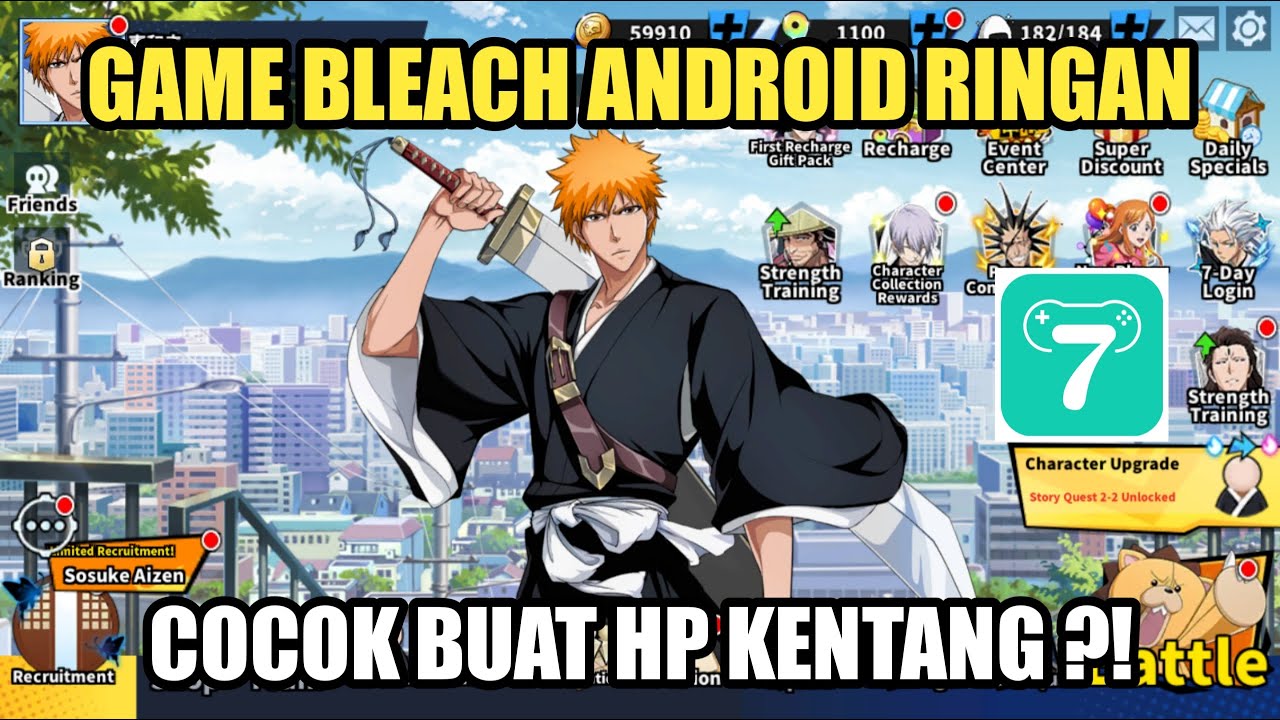 Game Bleach Android Ringan Yang Boleh Di Coba ! - Bleach Immortal Soul ...